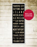Michigan Subway Sign | Unique Michigan Wall Art – Transit Design