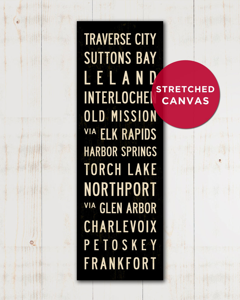 Michigan Subway Sign | Unique Michigan Wall Art – Transit Design