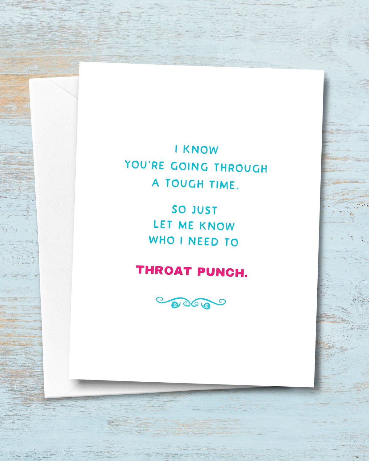 Funny Difficult Time Card, Encouragement Card by Smirkantile – Transit ...